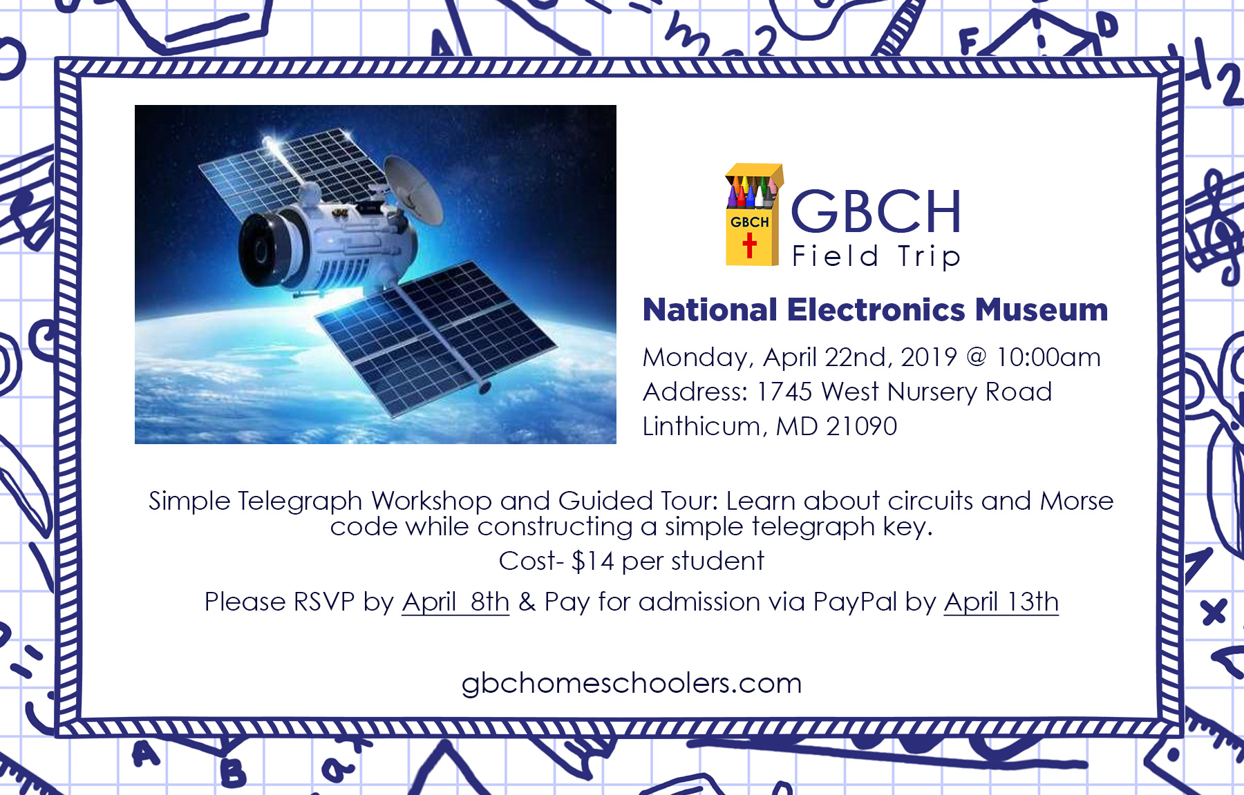 National Electronics Museum – Greater Baltimore Christian Homeschoolers